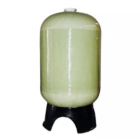 Tanque em fibra de vidro (PRFV), cor natural ou azul, 30" x 72", bocal 4" superior e inferior ...